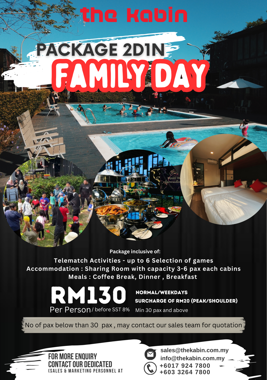 Family Package 2D1N – TheKabin